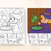 Halloween Color by Coping Skills Coloring Pages Book Printable for Kids ...