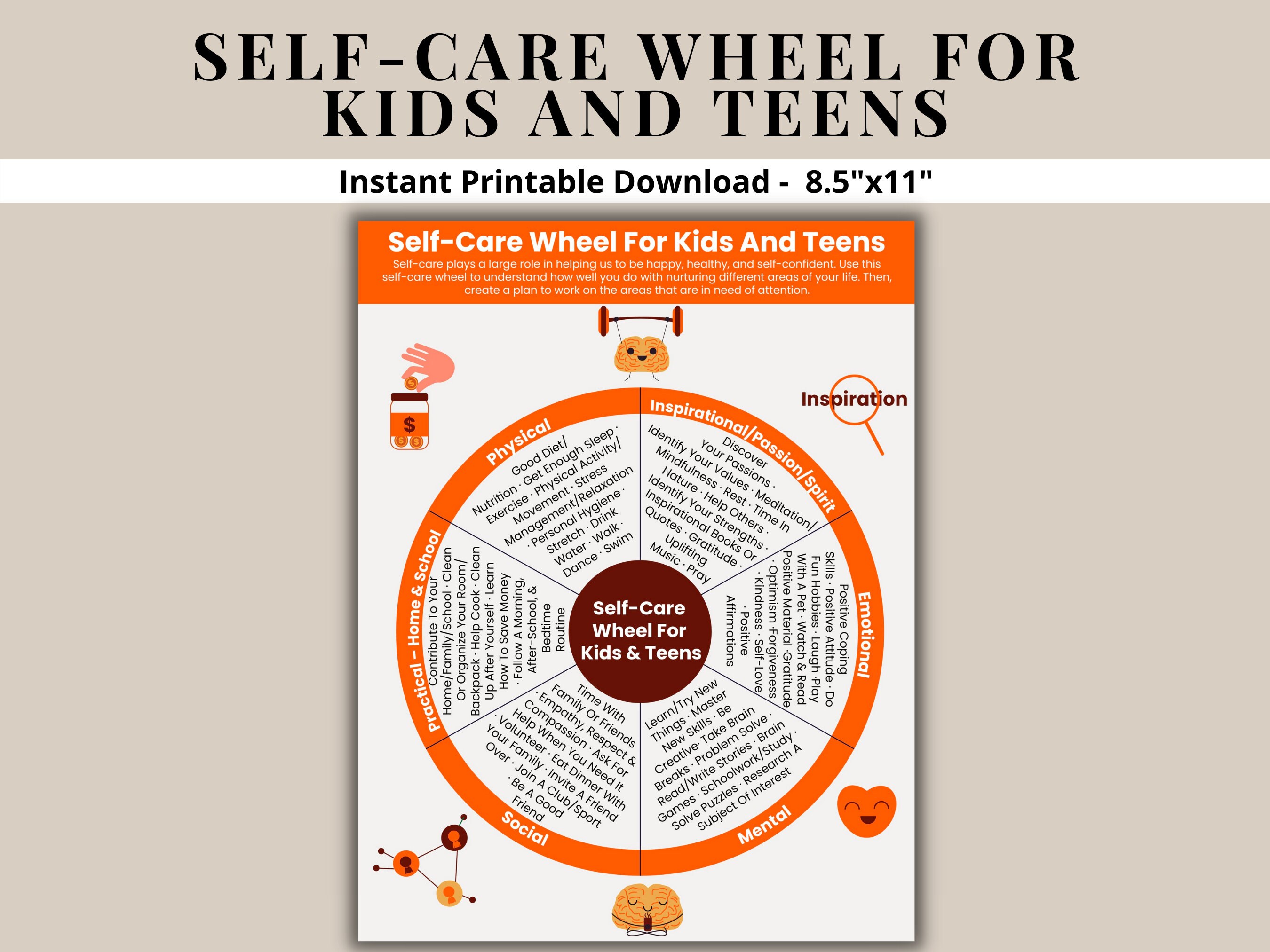 PTSD Trauma Coping Skills Printable Handouts Bundle for - Etsy Australia