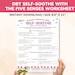 DBT Self-soothing Worksheet With 5 Senses 3-pages-distress Tolerance ...