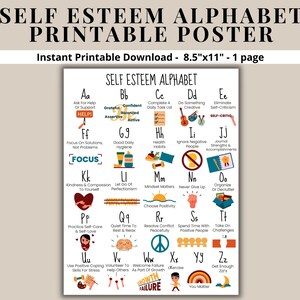 Self-esteem Coping Skills for Kids & Teens Bundle-self - Etsy