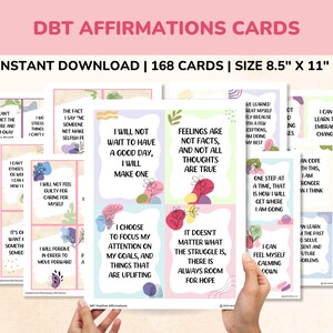 DBT Mega Bundle-229 Pages-dbt Coping Skills Worksheets-handouts-posters ...