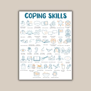 Managing Emotions & Feelings With Coping Skills 5 Pg Worksheets for ...
