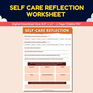 Self-care Wheel for Kids & Teens Worksheets 9 Pg Printable Trauma Self ...