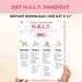 DBT Walking the Middle Path Coping Skills Printable Handout Poster ...