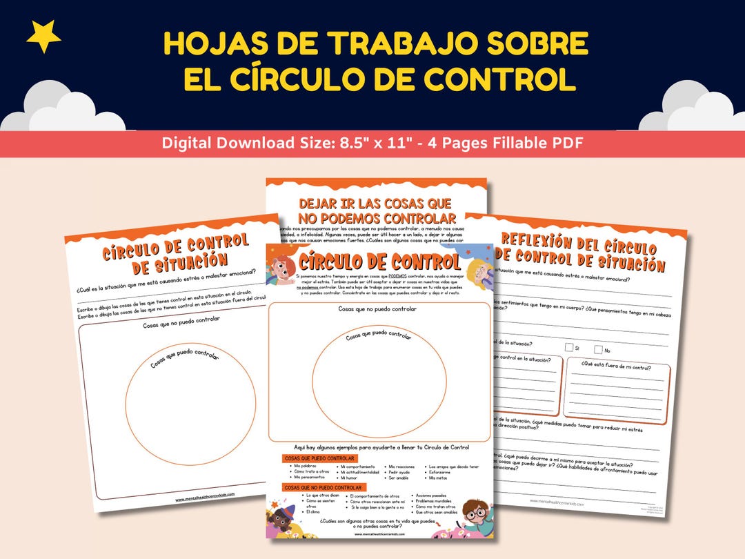 Spanish Trauma/ptsd Worksheet for Kids-teens - Hojas De Trabajo Sobre ...
