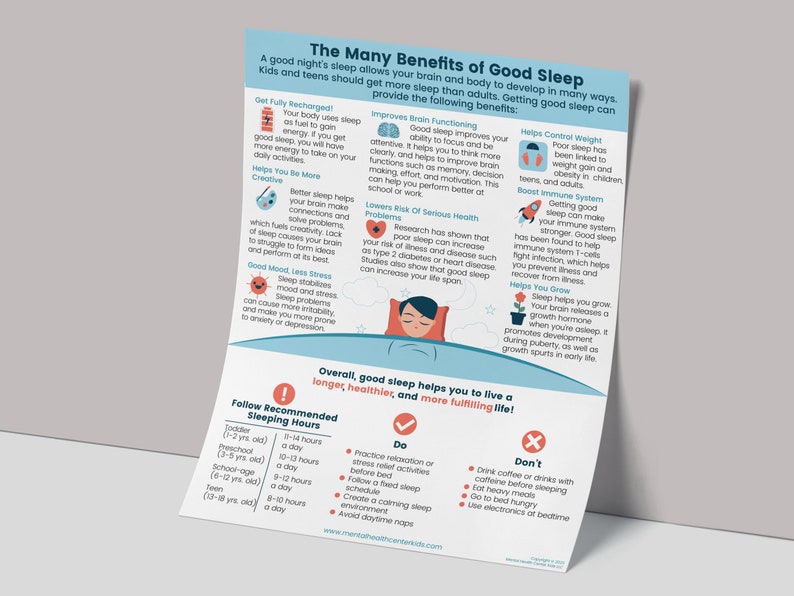 Benefits of Good Sleep Hygiene Printable Counseling Handout - Etsy Benefits of Good Sleep Hygiene Printable Counseling Handout - Etsy