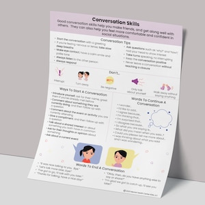 Conversation Skills for Kids & Teens-communication Social Skills ...