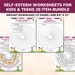 Self-esteem Worksheets 20 Item Printable Bundle for Kids & Teens-mental ...