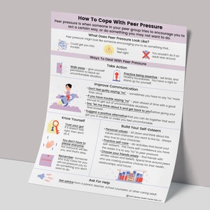 Coping With Peer Pressure-social Skills for Kids Teens-child Therapy ...