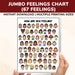 Feelings Chart for Kids and Teens-extra Large 67 Feelings & Emotions ...