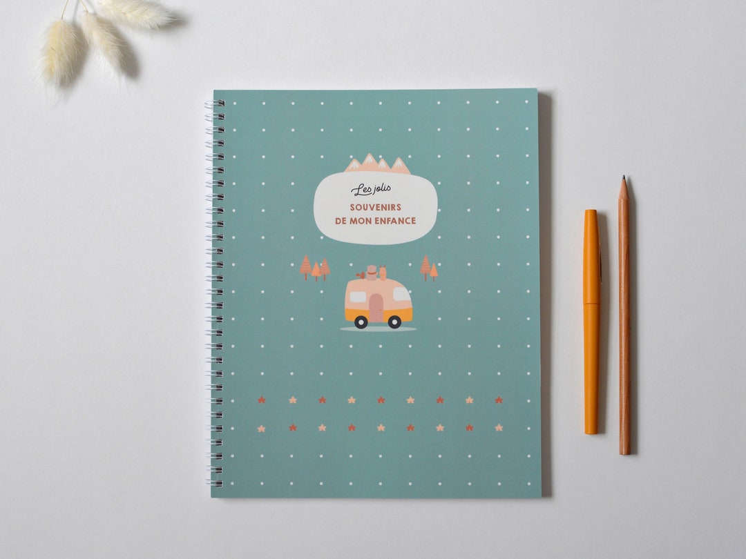 Childhood Memories Journal – From 1 to 10 Years Old – Album to Complete ...