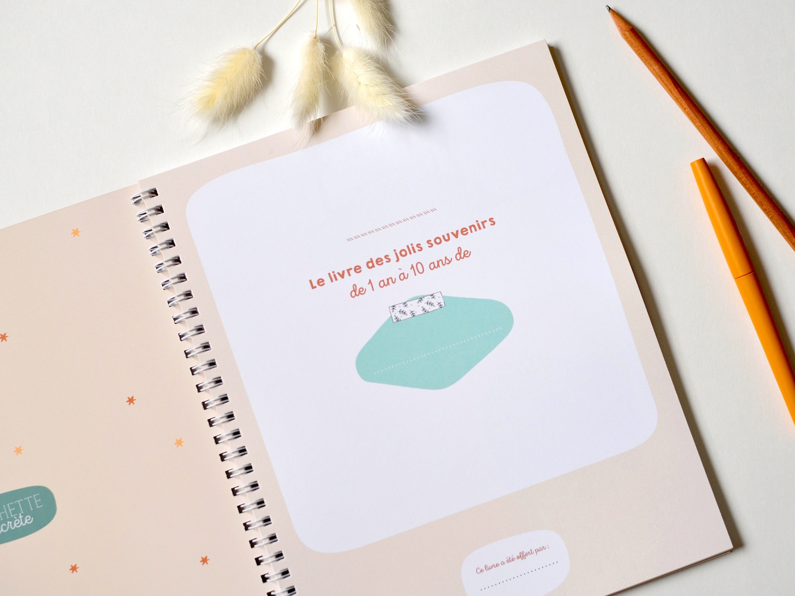 Livre Souvenirs Enfance De 1 an à 10 Ans Album Enfance Mots D'enfants ...