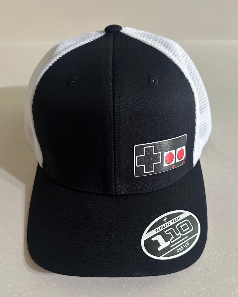 NES SNES or SFC Gaming Trucker Hat - Etsy