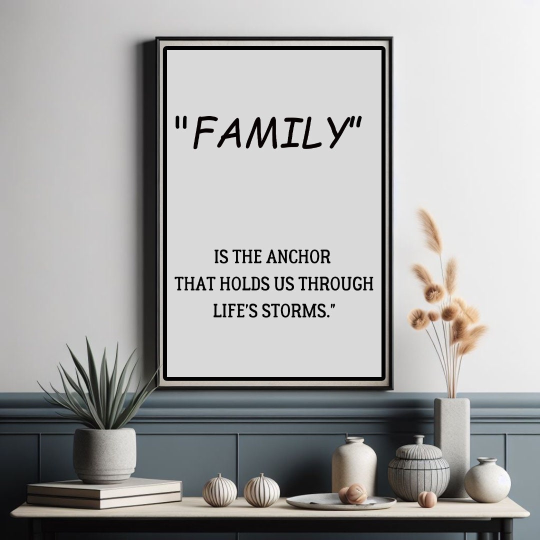 Family Quotes, Family Love, Printable Family Quotes, Printable Wall Art ...