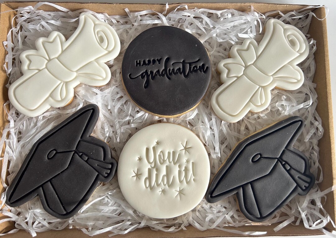 Graduation Congratulations Biscuit Cookies Gift Box Present - Etsy