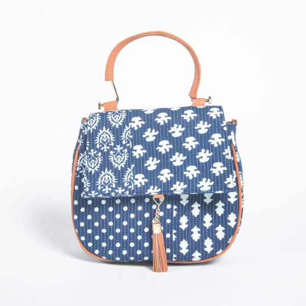 Floral Print Handbag - Etsy