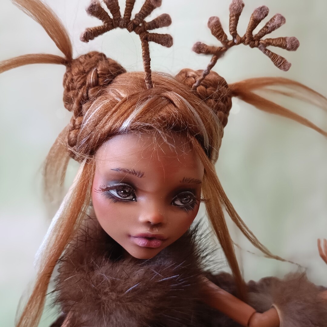 Moth Fairy - OOAK Monster High Doll/ Repaint/ Collectibles - Etsy