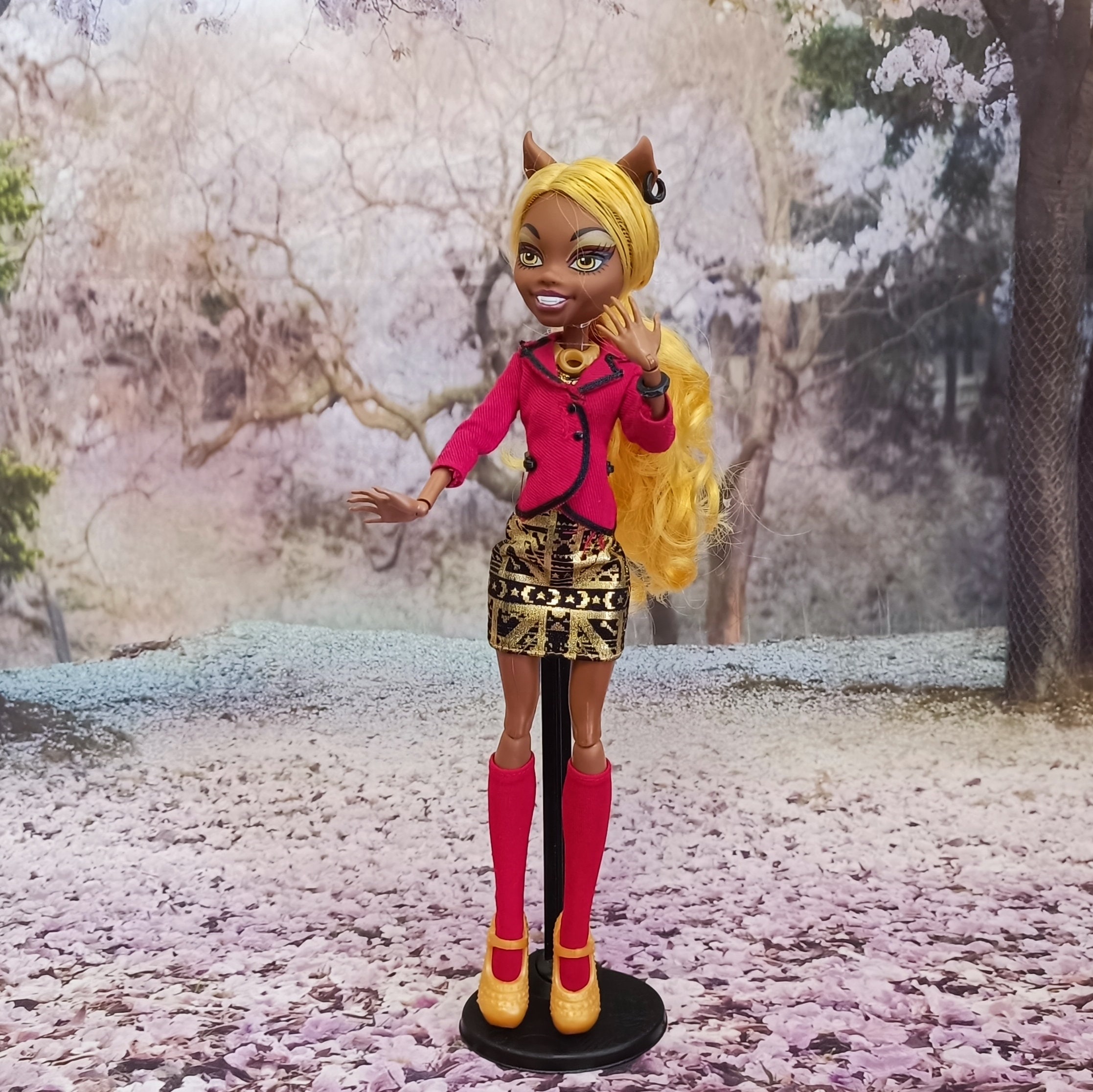 Monster High Frights Camera Action Clawdia Wolf