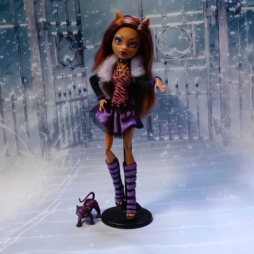 Monster High Doll Clawdeen Wolf / Basic/ Ghouls Collection/ Collectibles / Rare/ Mattel/ PEG ...