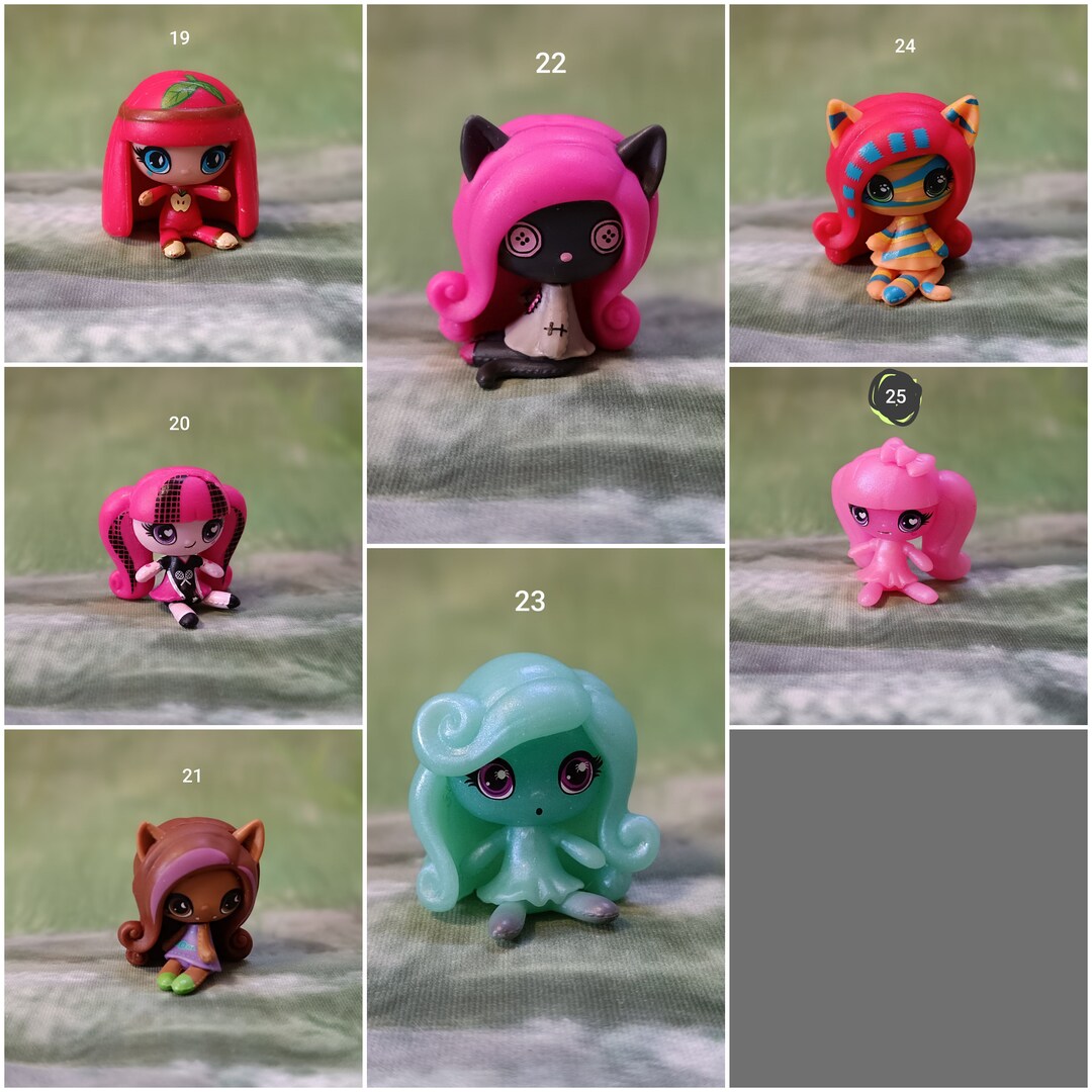 Monster High Minis/ Vinyl Figures/ Collectibles/ Rare/choose One!! - Etsy
