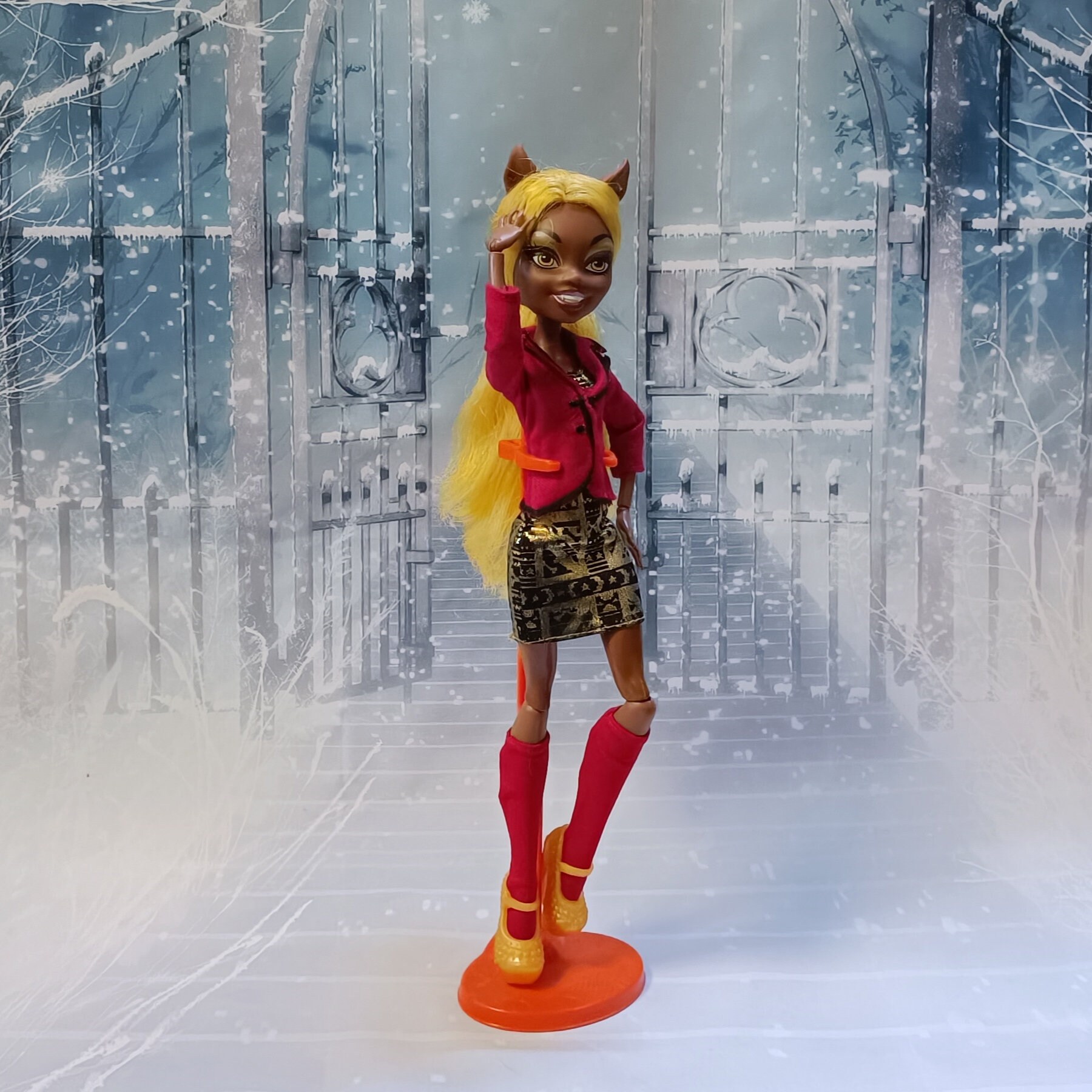 Monster High Frights Camera Action Clawdia Wolf