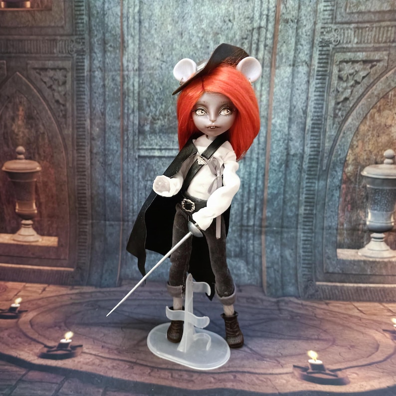 Reepicheep - Narnia Chronicles/ OOAK custom Monster High doll/ repaint ...