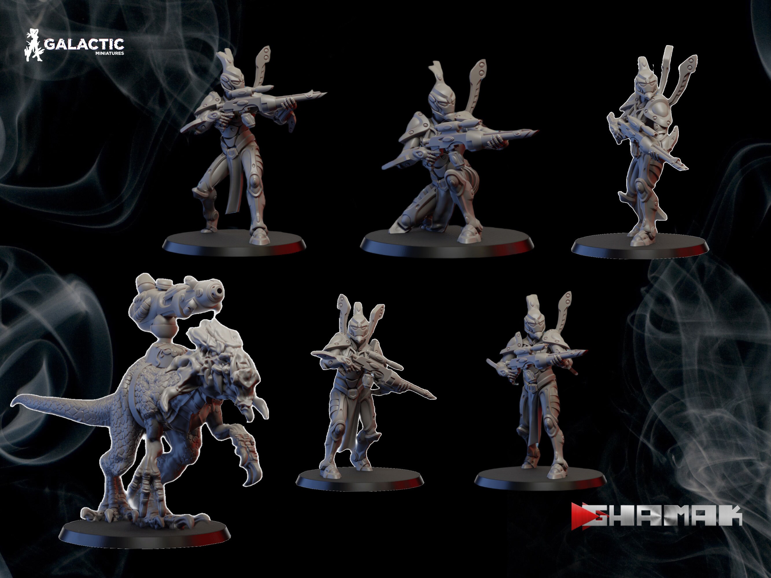 Amish Space Elf Set Warhammer 40k miniatures WH40k | Etsy