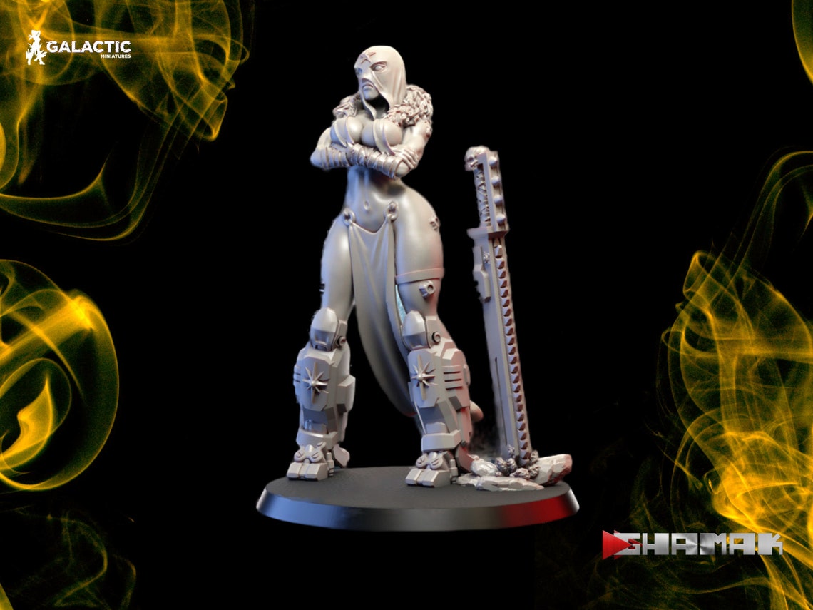 Sisters Pinup Pack Warhammer 40k Miniatures Wh40k Fantasy Etsy