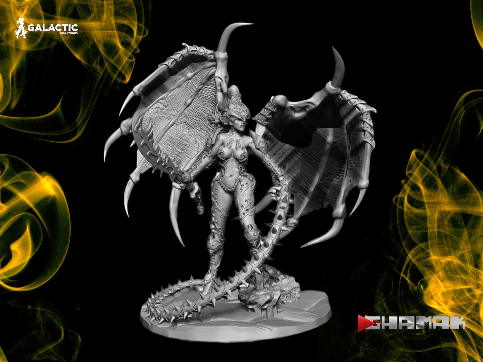 Succubi Queen Chaos Warhammer 40k miniatures WH40k Sci Fi | Etsy