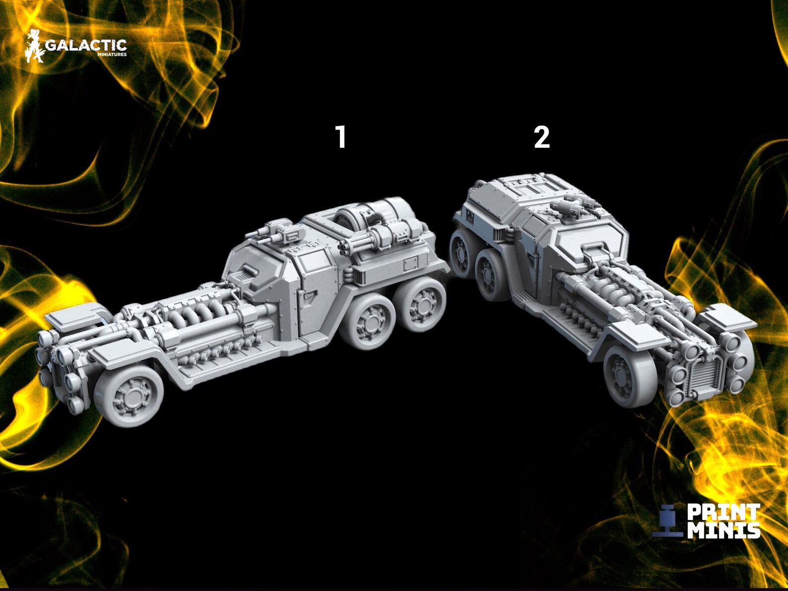 Diesel Punk Car Miniature Rpg Miniatures Terrain Sci Fi | Etsy