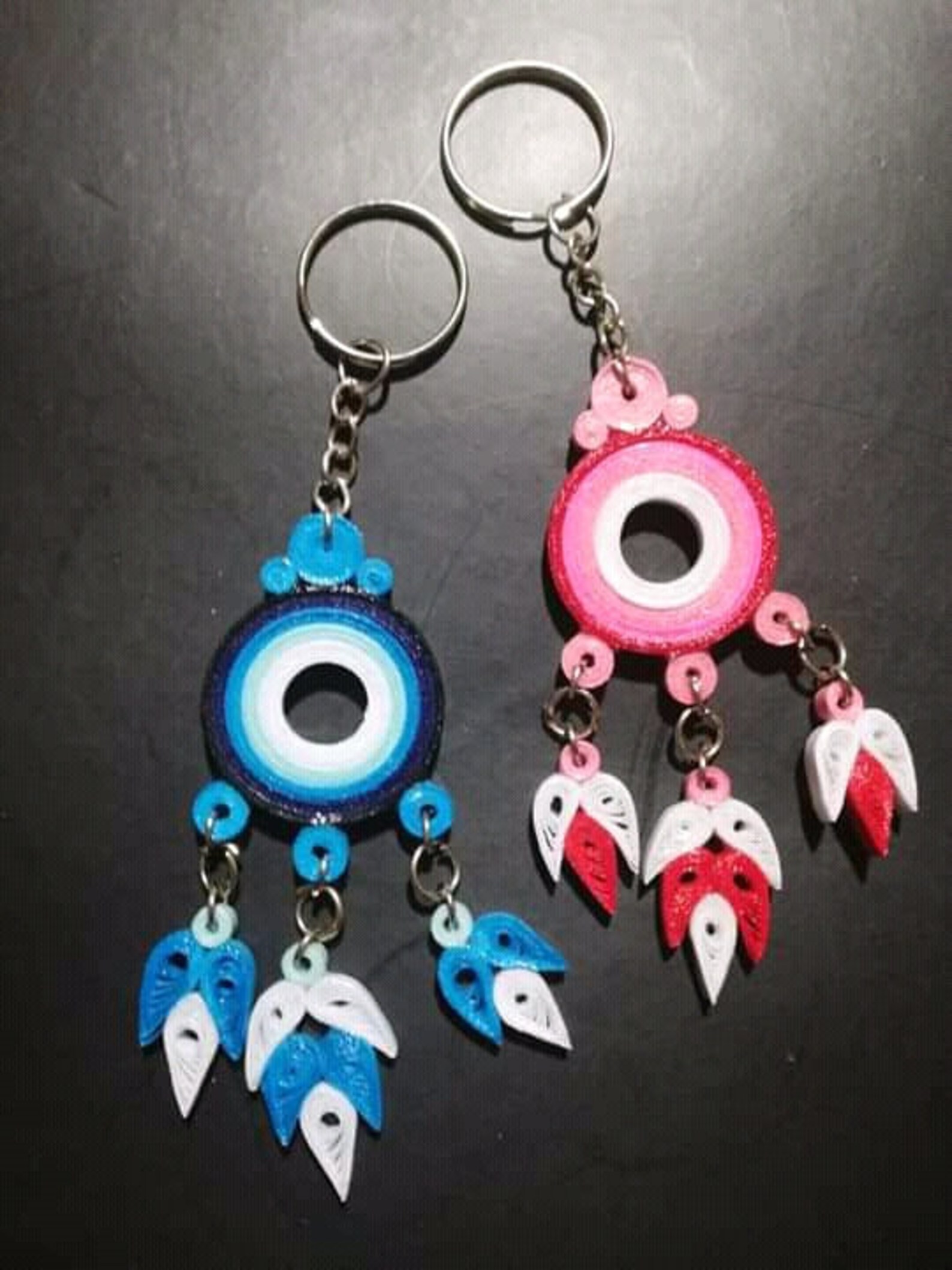 Dream Catcher Key Tags Gift Handmade Mini Keychain - Etsy