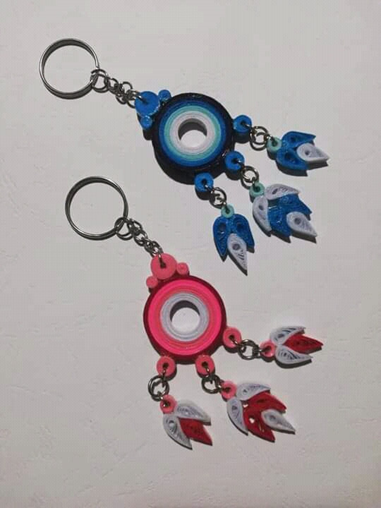 Dream Catcher Key Tags Gift Handmade Mini Keychain - Etsy