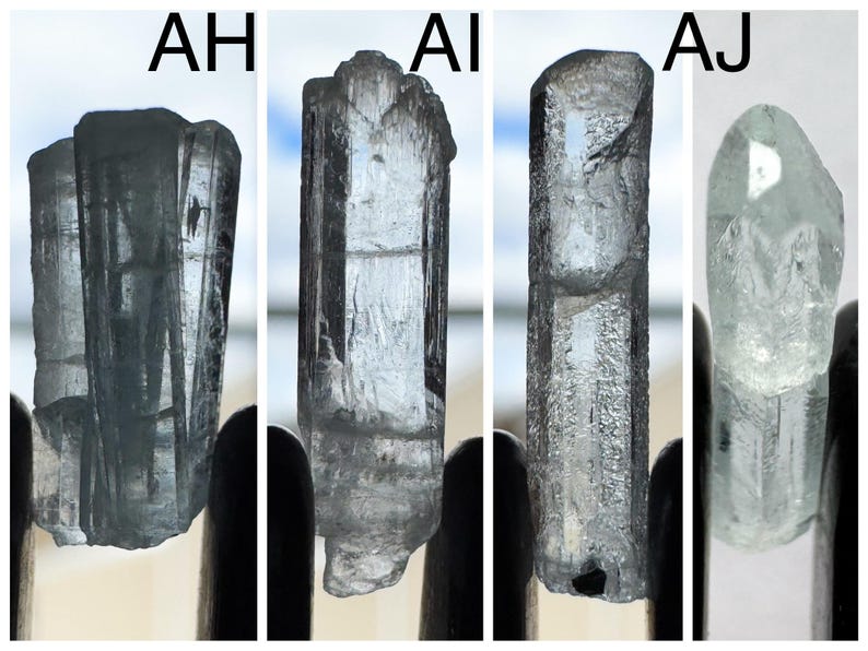 You Pick Rough Natural Aquamarine Rods/bars Stones, Healing Crystals ...