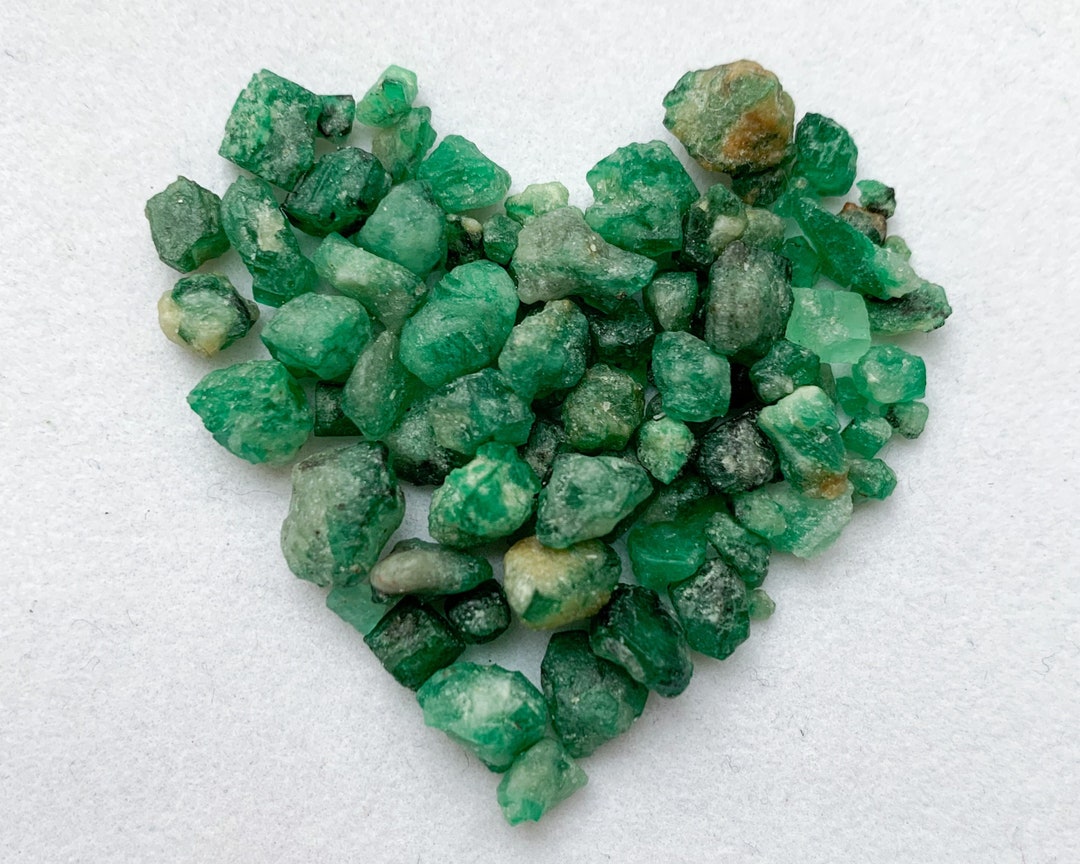Rough/raw MINI Pakistani Swat Emerald Stones Healing Crystals - Etsy