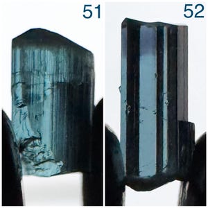 You Pick Rough/raw LOTS Natural Indicolite Paraíba Blue Tourmaline Rods ...