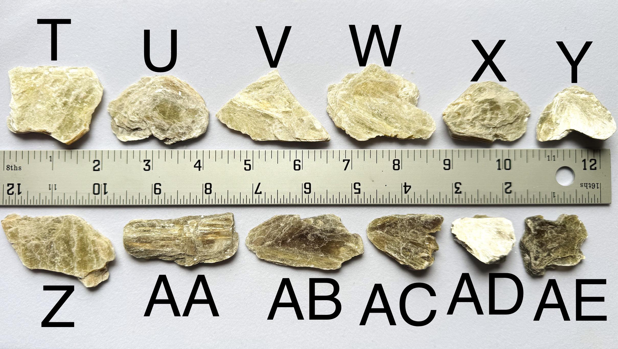 You Pick Rough/raw Muscovite Mica Stones, Healing Crystals - Please ...