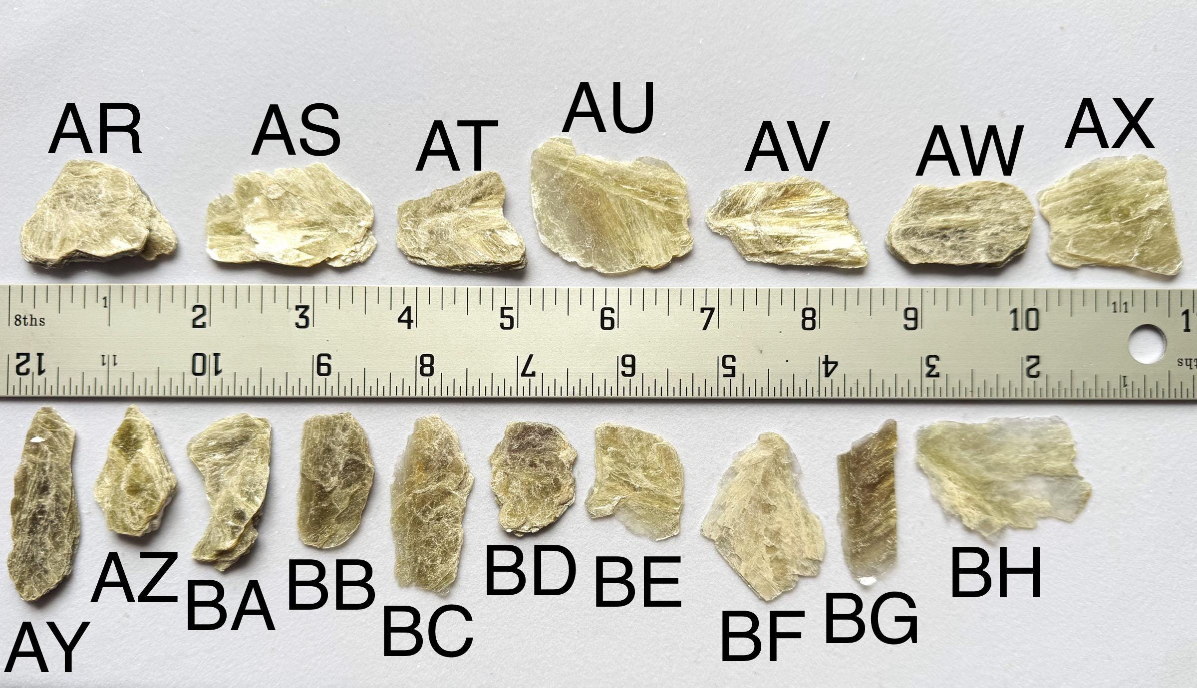 You Pick Rough/raw Muscovite Mica Stones, Healing Crystals - Please ...