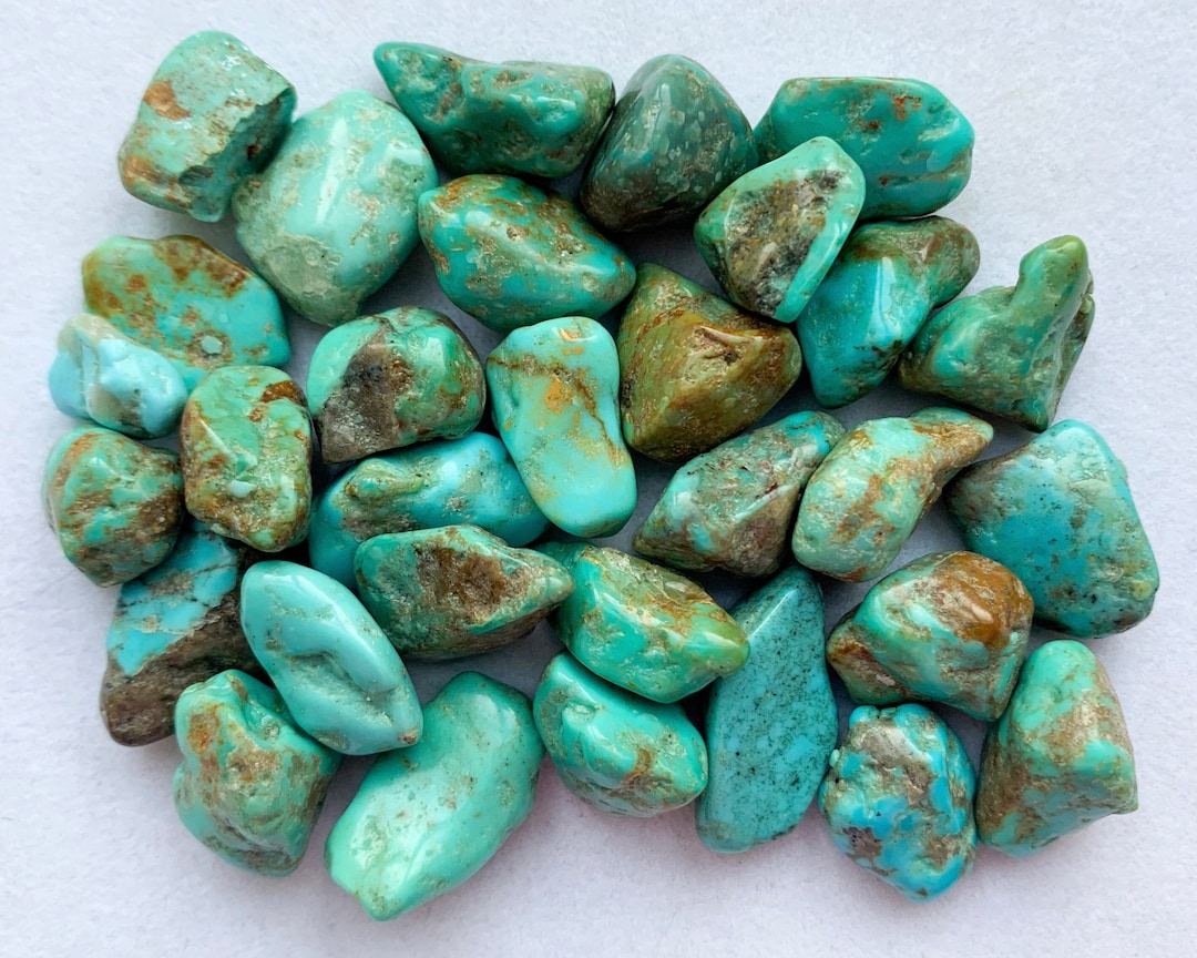 You Pick Rough Polished Raw Natural Genuine Kingman Turquoise Stones ...