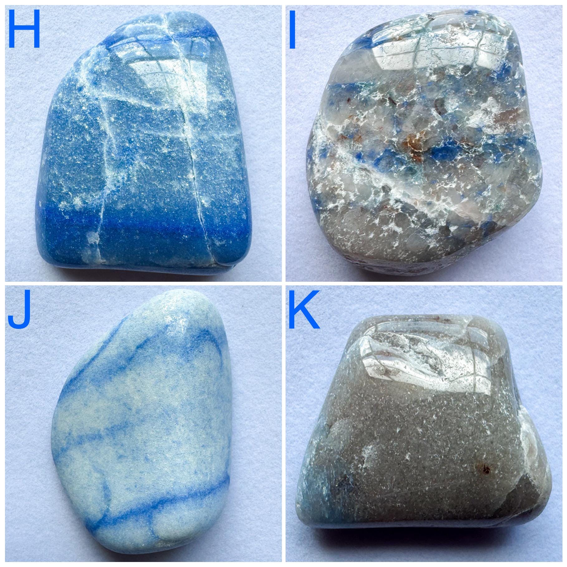 You Pick Tumbled Blue Aventurine Stones - Please Read FULL Description ...