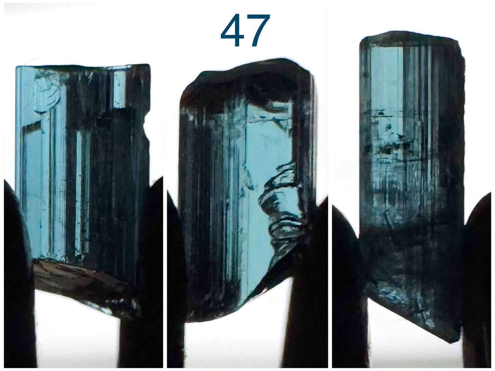 You Pick Rough/raw LOTS Natural Indicolite Paraíba Blue Tourmaline Rods ...