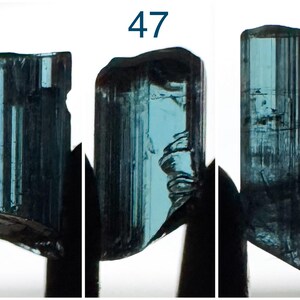 You Pick Rough/raw LOTS Natural Indicolite Paraíba Blue Tourmaline Rods ...