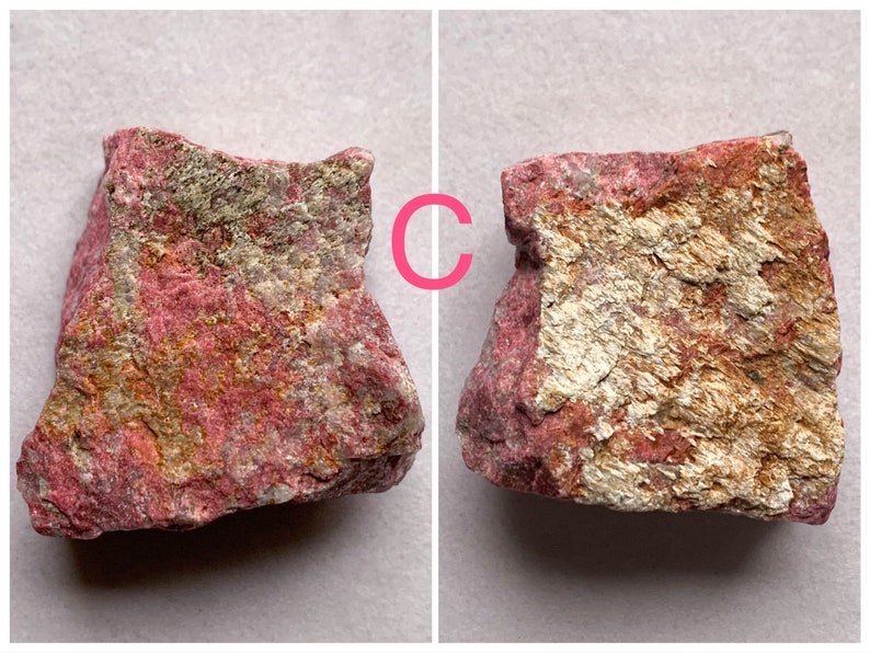 You Pick Rough/raw Thulite Stones, Healing Crystals - Please Read FULL ...
