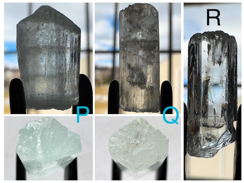 You Pick Rough Natural Aquamarine Rods/bars Stones, Healing Crystals ...