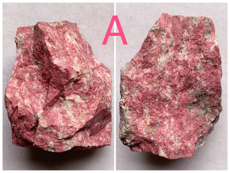 You Pick Rough/raw Thulite Stones, Healing Crystals - Please Read FULL ...