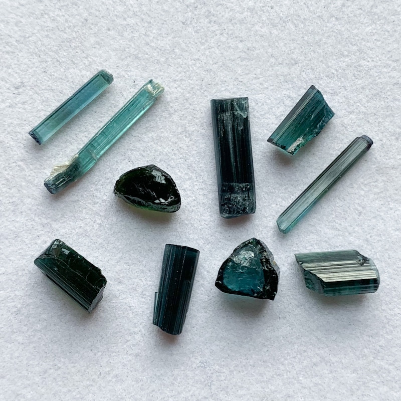 Indicolite Tourmaline - Etsy
