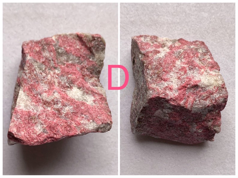 You Pick Rough/raw Thulite Stones, Healing Crystals - Please Read FULL ...