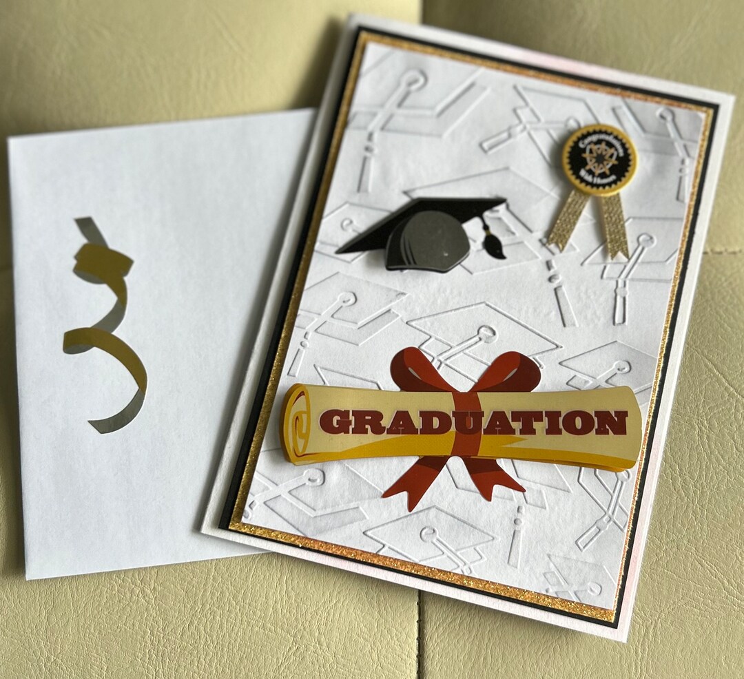 Graduation Card/handmade Greeting Card - Etsy