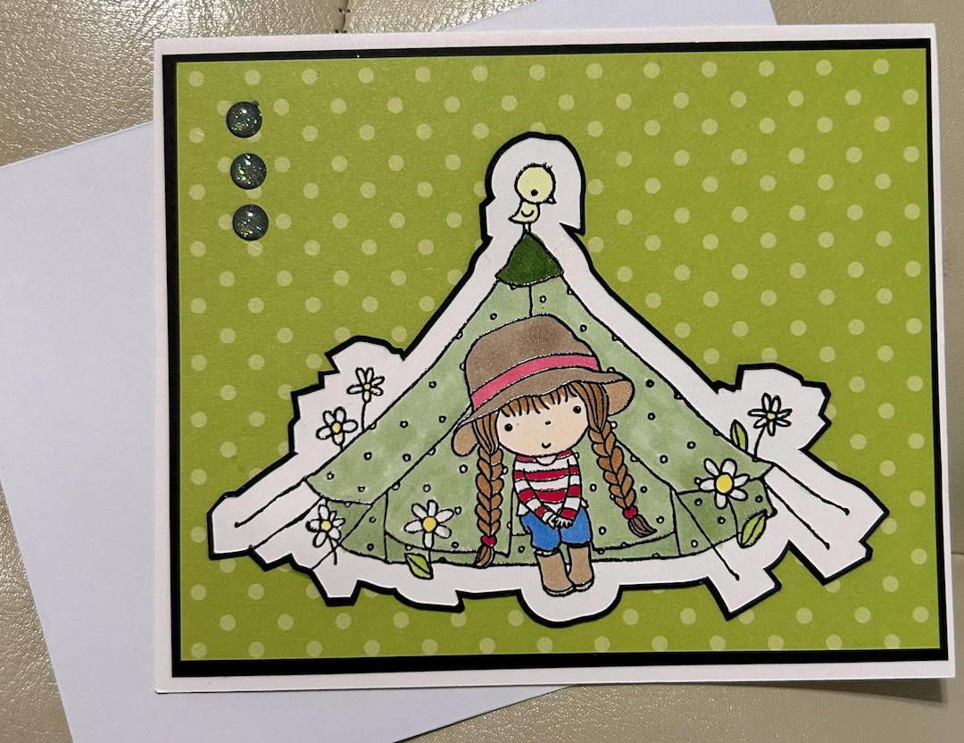 Camping Card - Etsy