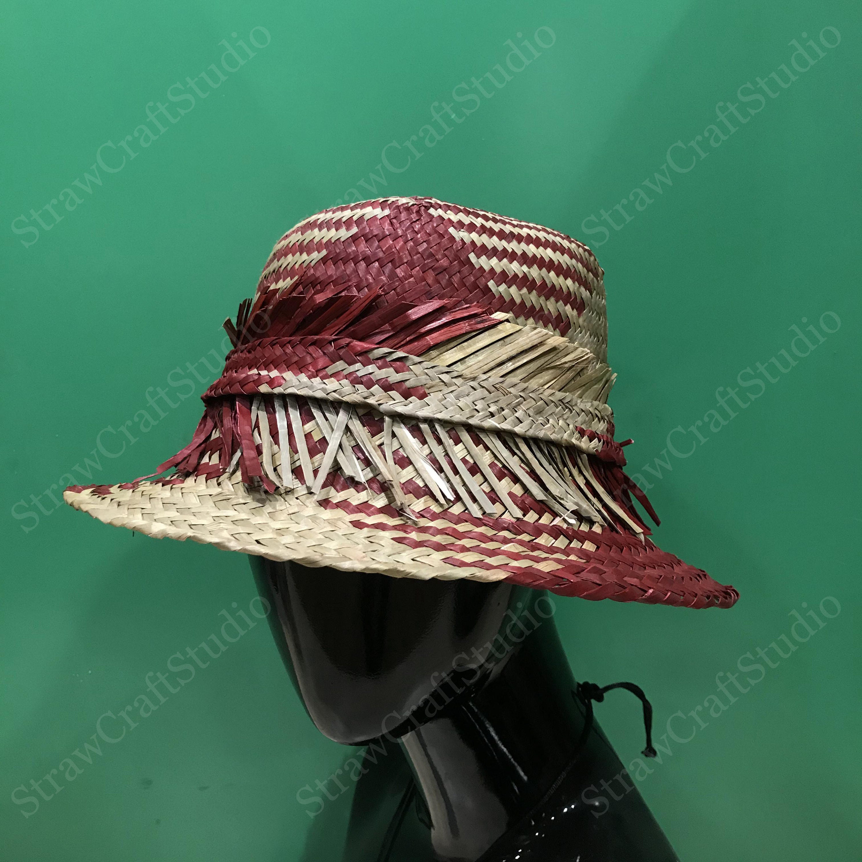 Red Summer Hat Hats for Women Beach Hat Sun Hat Straw Hat - Etsy