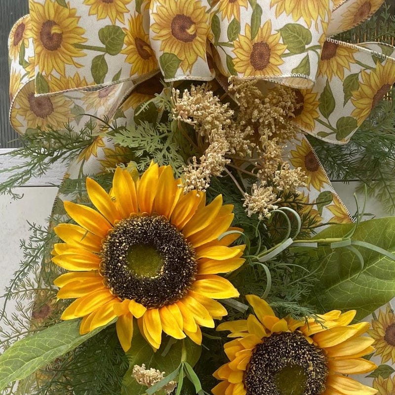 Sunflower Swag - Etsy